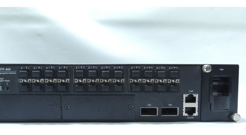 Switch de Agregação Fibra Óptica Transition SM24-1000SFP-AH ...
